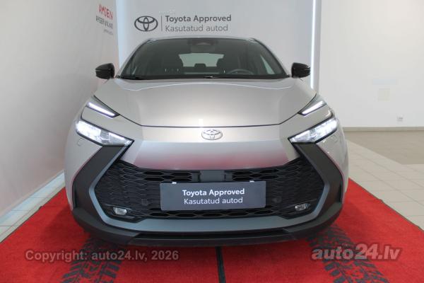 Pelēks Toyota C-HR 2024 Viljandi, ar dzinēja tilpumu 1.80 L un nobraukumu 27 tūkst. km par 27990 €, foto 5 vietnē AUTOMOTO.COM.LV