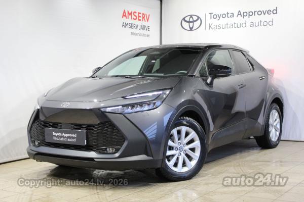 Grey Toyota C-HR 2024 in Tallinn, with an engine capacity of 1.80 L and mileage of 41 thousand km for 26990 €, photo 1 on AUTOMOTO.COM.LV