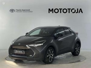 Grey Toyota C-HR 2024 in Vilnius, with an engine capacity of 1.80 L and mileage of 59 thousand km for 27900 €, photo  on AUTOMOTO.COM.LV