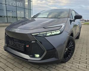 Grey Toyota C-HR 2024 in Jelgava, with an engine capacity of 2.00 L and mileage of 9 thousand km for 31900 €, photo  on AUTOMOTO.COM.LV