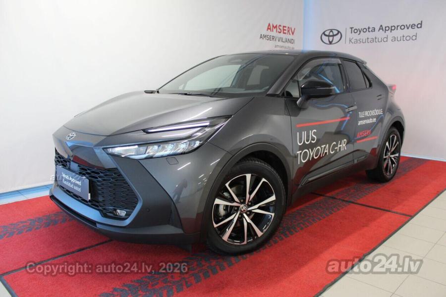 Серый Тойота C-HR 2025 в Вильянди, объемом двигателя 1.80 л и пробегом 6 тыс. км за 35490 €, фото 1 на AUTOMOTO.COM.LV