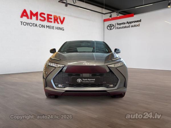 Toyota C-HR 2025 in Tartu on AUTOMOTO.COM.LV Grey Toyota C-HR 2025 in Tartu, with an engine capacity of 1.80 L and mileage of 23 thousand km for 28990 €, photo 6 on AUTOMOTO.COM.LV