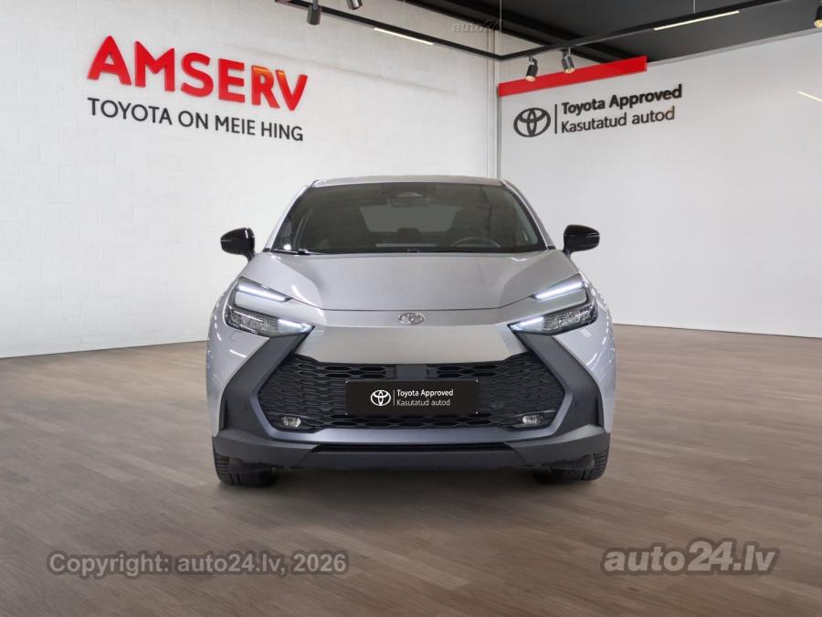 Pelēks Toyota C-HR 2025 Tallina, ar dzinēja tilpumu 1.80 L un nobraukumu 23 tūkst. km par 28990 €, foto 6 vietnē AUTOMOTO.COM.LV