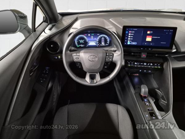 Pelēks Toyota C-HR 2025 Tallina, ar dzinēja tilpumu 1.80 L un nobraukumu 24 tūkst. km par 28990 €, foto 9 vietnē AUTOMOTO.COM.LV