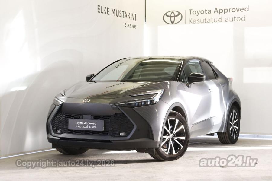 Grey Toyota C-HR 2025 in Tallinn, with an engine capacity of 1.99 L and mileage of 37 thousand km for 35800 €, photo 1 on AUTOMOTO.COM.LV