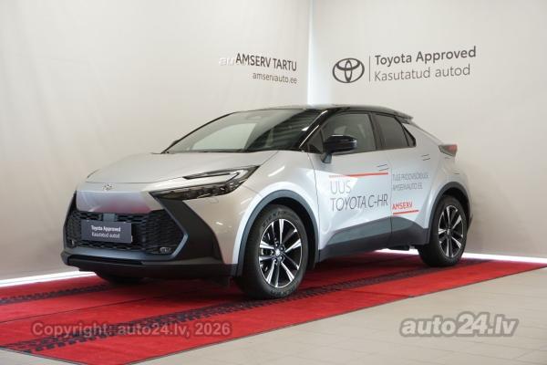 Pelēks Toyota C-HR 2026 Tartu, ar dzinēja tilpumu 1.80 L un nobraukumu 10 tūkst. km par 37900 €, foto 1 vietnē AUTOMOTO.COM.LV