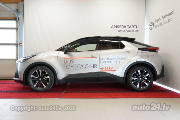 Pelēks Toyota C-HR 2026 Tartu, ar dzinēja tilpumu 1.80 L un nobraukumu 10 tūkst. km par 37900 €, foto 3 vietnē AUTOMOTO.COM.LV