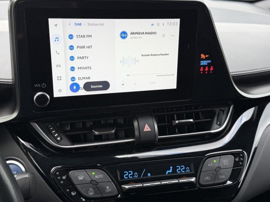 Toyota C-HR 2023 Pērnava, ar dzinēja tilpumu 1.80 L un nobraukumu 62 tūkst. km par 24950 €, foto 9 vietnē AUTOMOTO.COM.LV