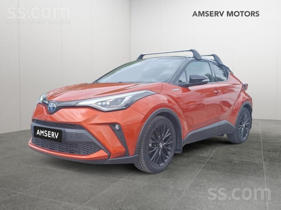 Orange Toyota C-HR 2020 in Riga, with an engine capacity of 2.00 L and mileage of 85 thousand km for 22200 €, photo 1 on AUTOMOTO.COM.LV