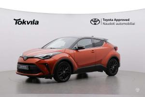 Oranžs Toyota C-HR 2020 Viļņa, ar dzinēja tilpumu 1.99 L un nobraukumu 63 tūkst. km par 25900 €, foto  vietnē AUTOMOTO.COM.LV