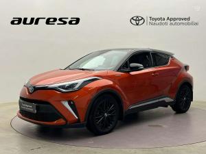 Orange Toyota C-HR 2021 in Panevezys, with an engine capacity of 1.99 L and mileage of 80 thousand km for 23790 €, photo  on AUTOMOTO.COM.LV