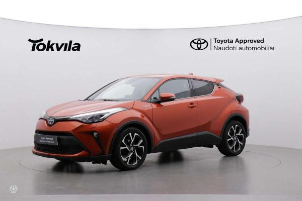 Оранжевый Тойота C-HR 2021 в Вильнюс, объемом двигателя 1.80 л и пробегом 52 тыс. км за 21900 €, фото 1 на AUTOMOTO.COM.LV