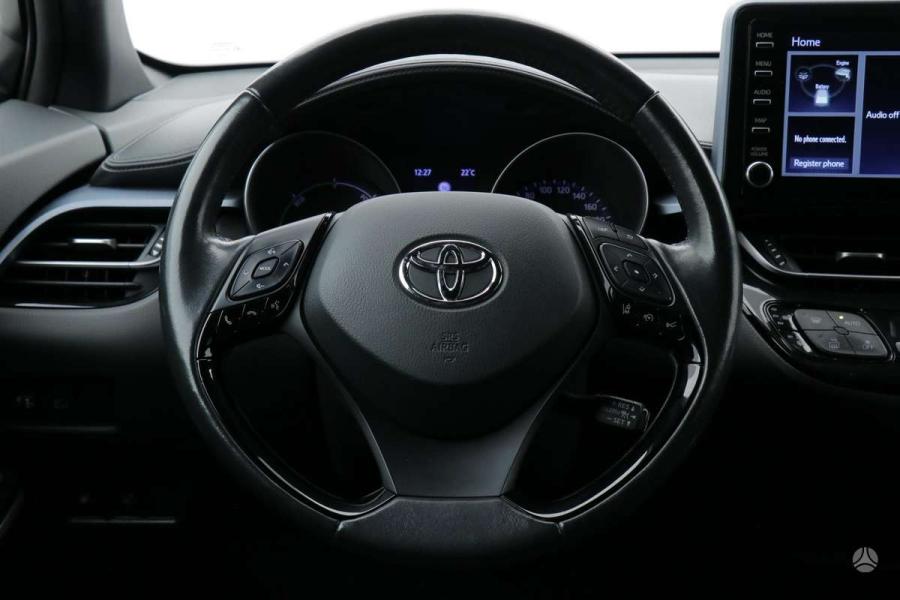 Orange Toyota C-HR 2021 in Vilnius, with an engine capacity of 1.80 L and mileage of 126 thousand km for 21900 €, photo 14 on AUTOMOTO.COM.LV
