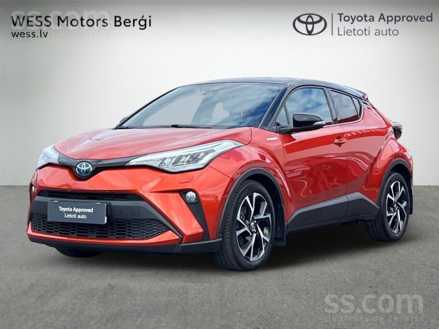 Оранжевый Тойота C-HR 2021 в Рига, объемом двигателя 1.80 л и пробегом 54 тыс. км за 23990 €, фото 1 на AUTOMOTO.COM.LV