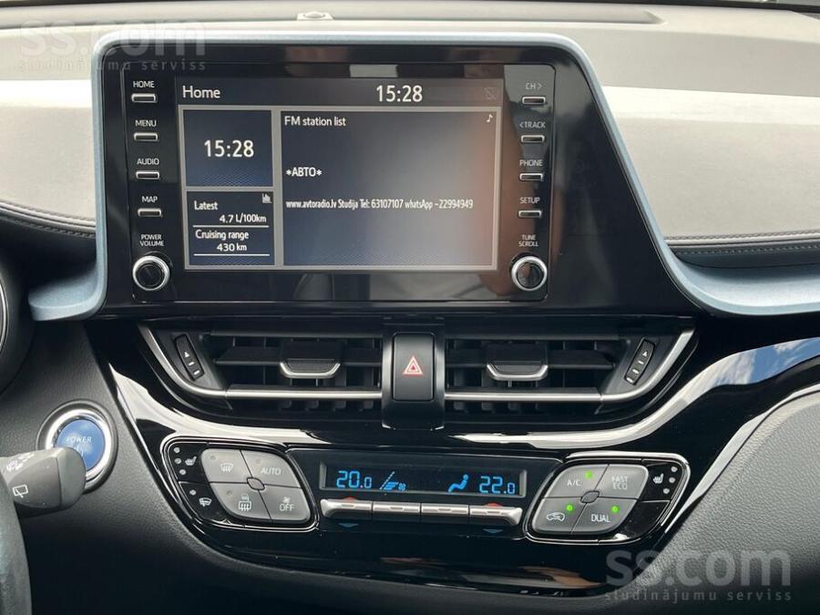 Оранжевый Тойота C-HR 2021 в Рига, объемом двигателя 1.80 л и пробегом 54 тыс. км за 23990 €, фото 15 на AUTOMOTO.COM.LV