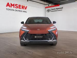 Orange Toyota C-HR 2025 in Tallinn, with an engine capacity of 2.00 L and mileage of 14 thousand km for 40990 €, photo 6 on AUTOMOTO.COM.LV