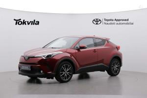 Красный Тойота C-HR 2018 в Вильнюс, объемом двигателя 1.20 л и пробегом 98 тыс. км за 16900 €, фото  на AUTOMOTO.COM.LV