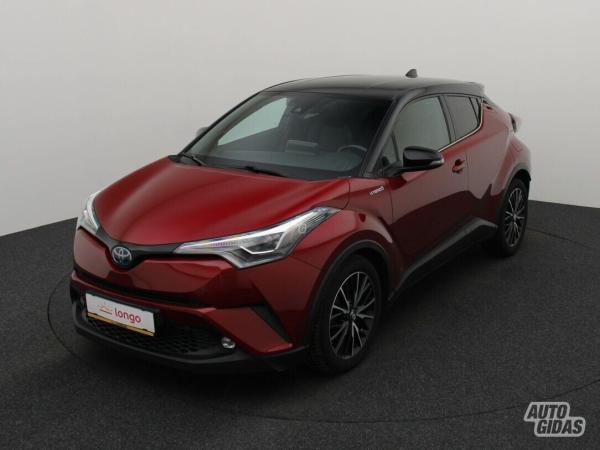 Sarkans Toyota C-HR 2018 Viļņa, ar dzinēja tilpumu 1.80 L un nobraukumu 210 tūkst. km par 15699 €, foto 1 vietnē AUTOMOTO.COM.LV