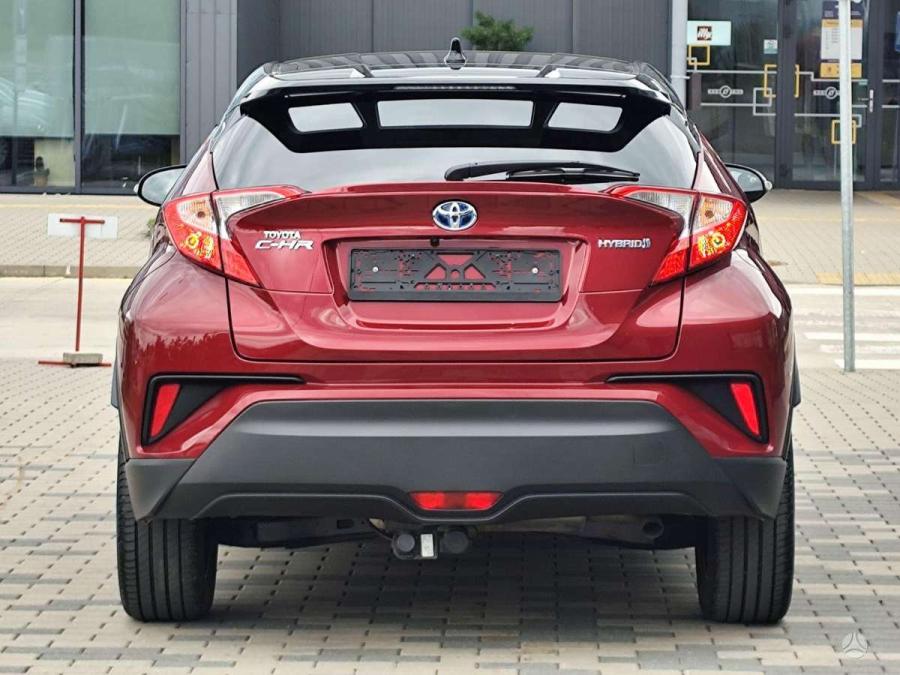 Sarkans Toyota C-HR 2018 Šauļi, ar dzinēja tilpumu 1.80 L un nobraukumu 165 tūkst. km par 14950 €, foto 7 vietnē AUTOMOTO.COM.LV