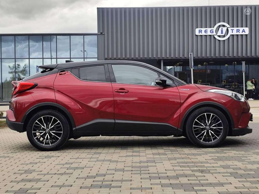 Sarkans Toyota C-HR 2018 Šauļi, ar dzinēja tilpumu 1.80 L un nobraukumu 165 tūkst. km par 14950 €, foto 9 vietnē AUTOMOTO.COM.LV