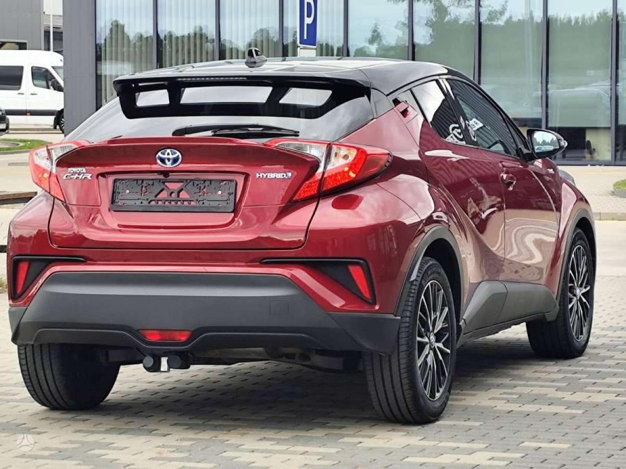 Sarkans Toyota C-HR 2018 Šauļi, ar dzinēja tilpumu 1.80 L un nobraukumu 165 tūkst. km par 14950 €, foto 11 vietnē AUTOMOTO.COM.LV