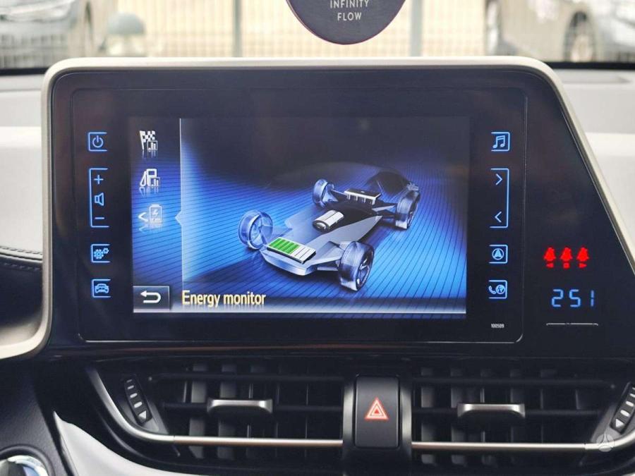 Sarkans Toyota C-HR 2018 Šauļi, ar dzinēja tilpumu 1.80 L un nobraukumu 165 tūkst. km par 14950 €, foto 27 vietnē AUTOMOTO.COM.LV