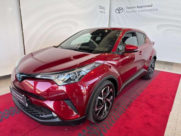 Sarkans Toyota C-HR 2018 Šauļi, ar dzinēja tilpumu 1.80 L un nobraukumu 98 tūkst. km par 18900 €, foto 1 vietnē AUTOMOTO.COM.LV