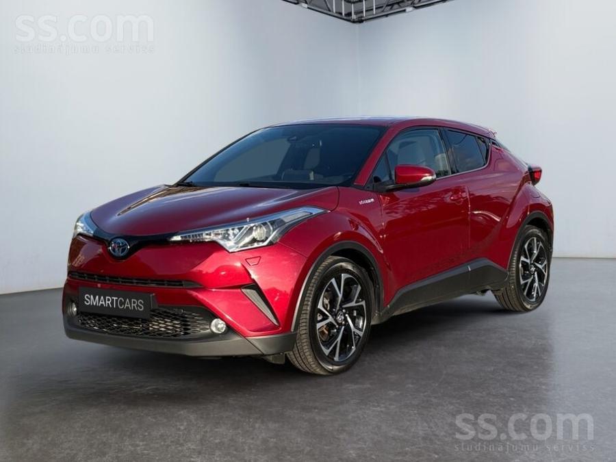 Red Toyota C-HR 2019 in Riga, with an engine capacity of 1.80 L and mileage of 147 thousand km for 16150 €, photo 1 on AUTOMOTO.COM.LV