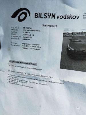 Sarkans Toyota C-HR 2019 Utena, ar dzinēja tilpumu 1.80 L un nobraukumu 164 tūkst. km par 15950 €, foto 19 vietnē AUTOMOTO.COM.LV