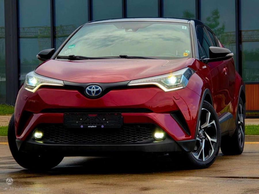 Красный Тойота C-HR 2019 в Шяуляй, объемом двигателя 1.80 л и пробегом 164 тыс. км за 17500 €, фото 7 на AUTOMOTO.COM.LV