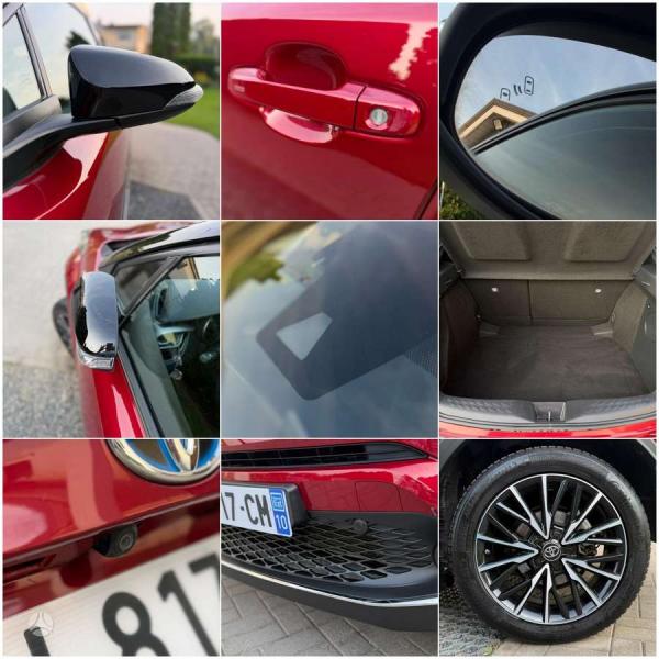 Красный Тойота C-HR 2019 в Каунас, объемом двигателя 1.80 л и пробегом 186 тыс. км за 16850 €, фото 7 на AUTOMOTO.COM.LV