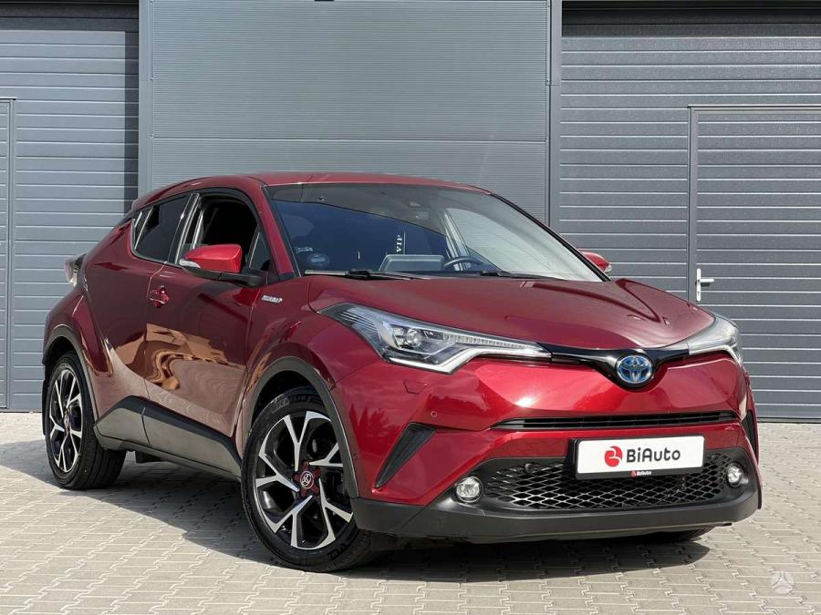 Sarkans Toyota C-HR 2019 Utena, ar dzinēja tilpumu 1.80 L un nobraukumu 200 tūkst. km par 15350 €, foto 1 vietnē AUTOMOTO.COM.LV