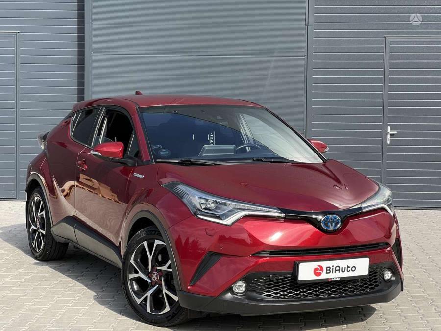 Sarkans Toyota C-HR 2019 Utena, ar dzinēja tilpumu 1.80 L un nobraukumu 200 tūkst. km par 15350 €, foto 4 vietnē AUTOMOTO.COM.LV