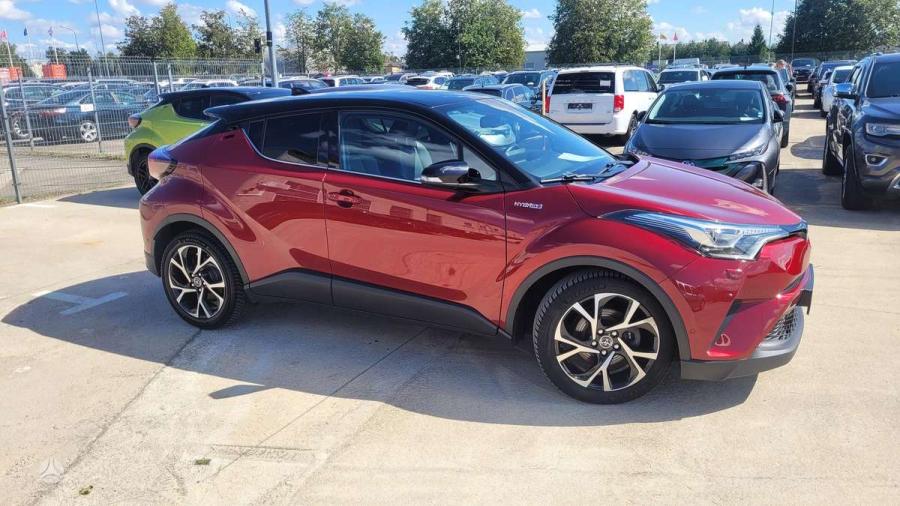 Sarkans Toyota C-HR 2019 Šauļi, ar dzinēja tilpumu 1.80 L un nobraukumu 131 tūkst. km par 16300 €, foto 6 vietnē AUTOMOTO.COM.LV