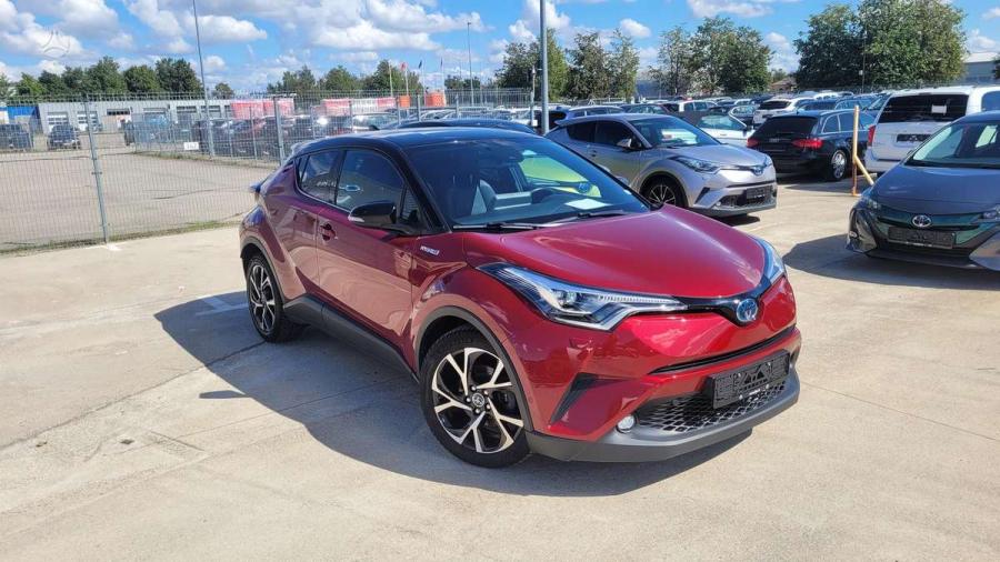 Sarkans Toyota C-HR 2019 Šauļi, ar dzinēja tilpumu 1.80 L un nobraukumu 131 tūkst. km par 16300 €, foto 7 vietnē AUTOMOTO.COM.LV