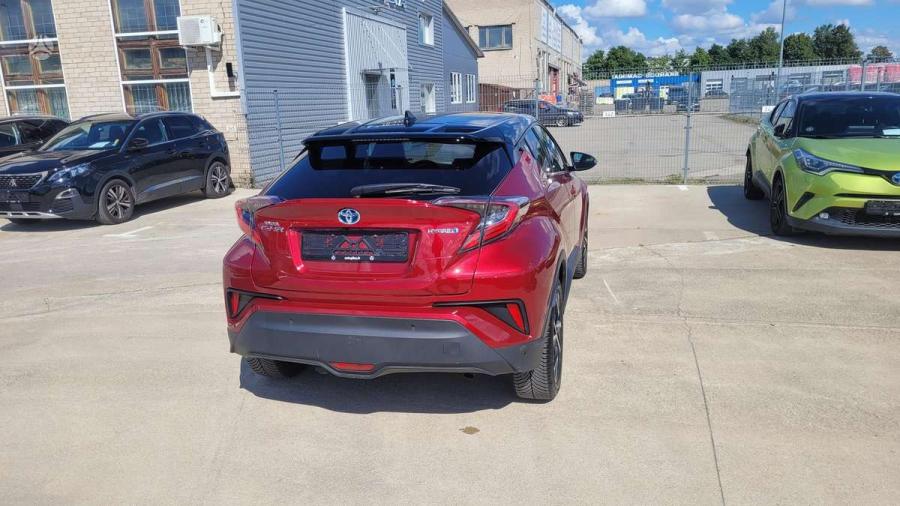 Sarkans Toyota C-HR 2019 Šauļi, ar dzinēja tilpumu 1.80 L un nobraukumu 131 tūkst. km par 16300 €, foto 9 vietnē AUTOMOTO.COM.LV