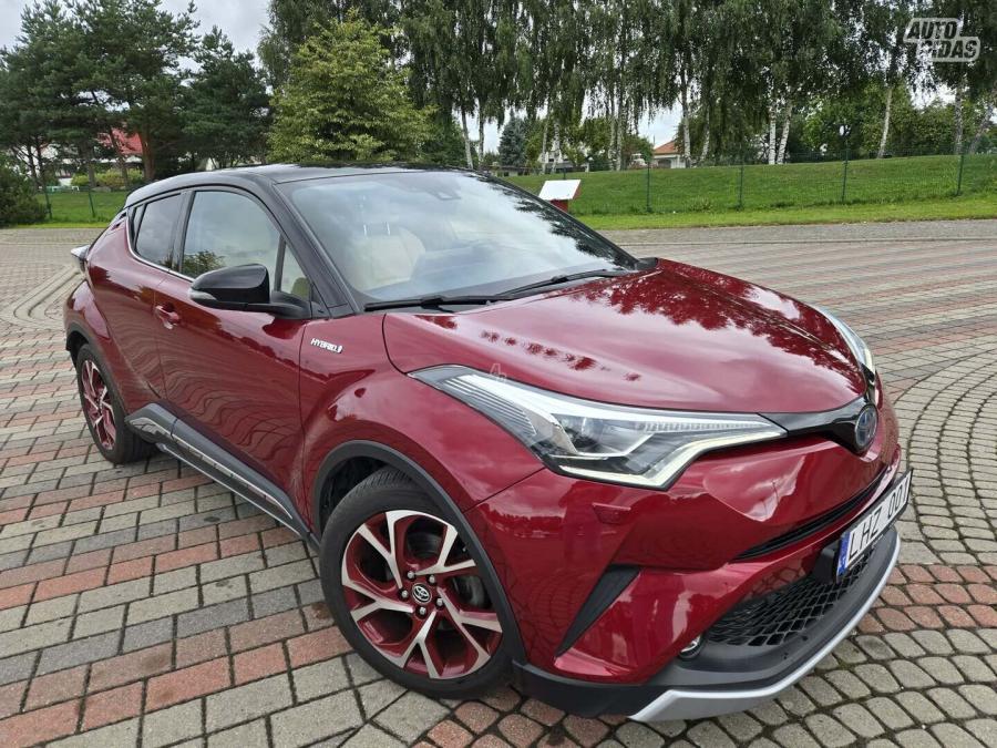 Sarkans Toyota C-HR 2019 Šilutė, ar dzinēja tilpumu 1.80 L un nobraukumu 45 tūkst. km par 21500 €, foto 3 vietnē AUTOMOTO.COM.LV