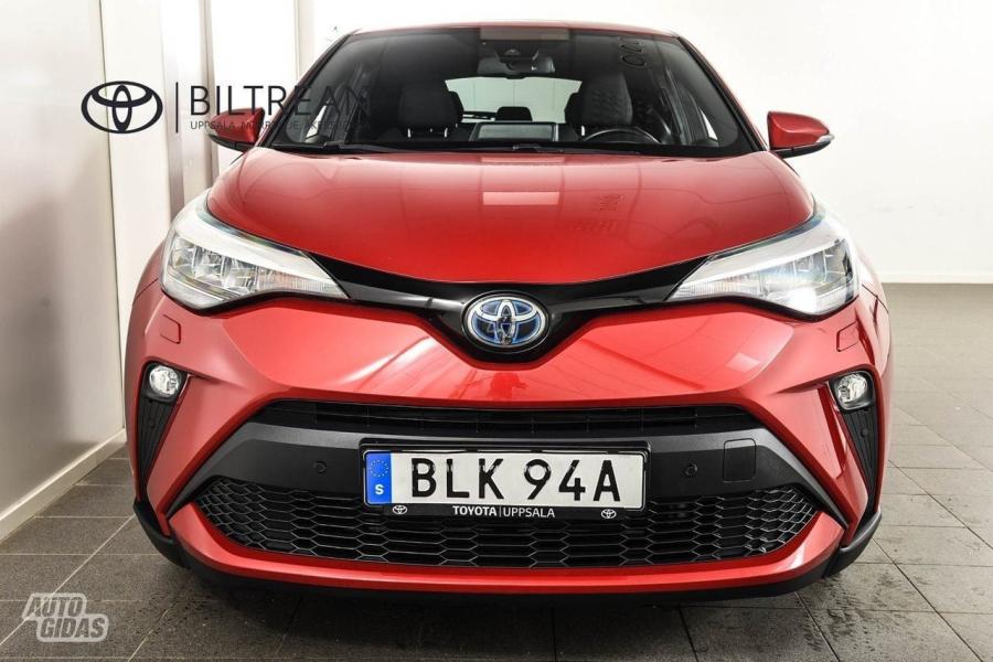Red Toyota C-HR 2020 in Kaunas, with an engine capacity of 0.00 L and mileage of 16 thousand km for 27494 €, photo 5 on AUTOMOTO.COM.LV
