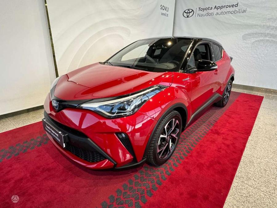 Sarkans Toyota C-HR 2020 Šauļi, ar dzinēja tilpumu 1.99 L un nobraukumu 35 tūkst. km par 21900 €, foto 1 vietnē AUTOMOTO.COM.LV