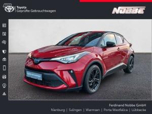 Sarkans Toyota C-HR 2020 Kauņa, ar dzinēja tilpumu 2.00 L un nobraukumu 42 tūkst. km par 24862 €, foto  vietnē AUTOMOTO.COM.LV