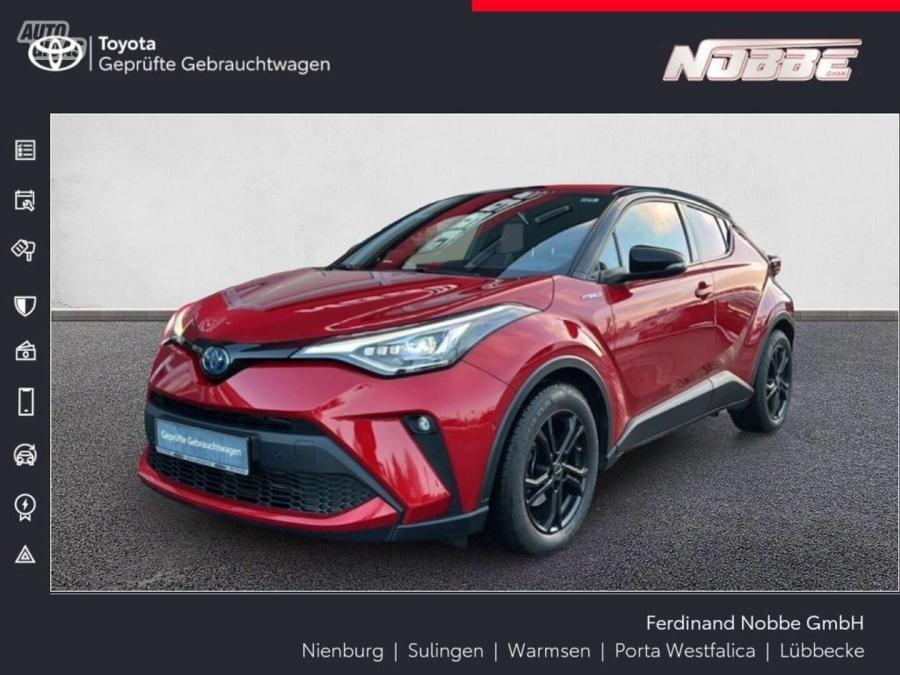 Red Toyota C-HR 2020 in Kaunas, with an engine capacity of 2.00 L and mileage of 42 thousand km for 24862 €, photo 1 on AUTOMOTO.COM.LV
