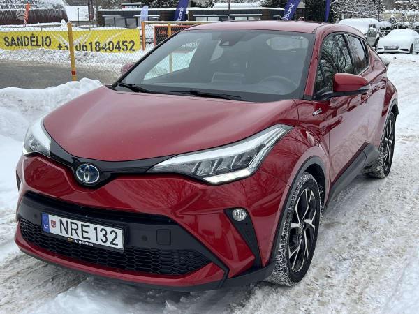 Sarkans Toyota C-HR 2020 Viļņa, ar dzinēja tilpumu 1.99 L un nobraukumu 113 tūkst. km par 21000 €, foto 1 vietnē AUTOMOTO.COM.LV