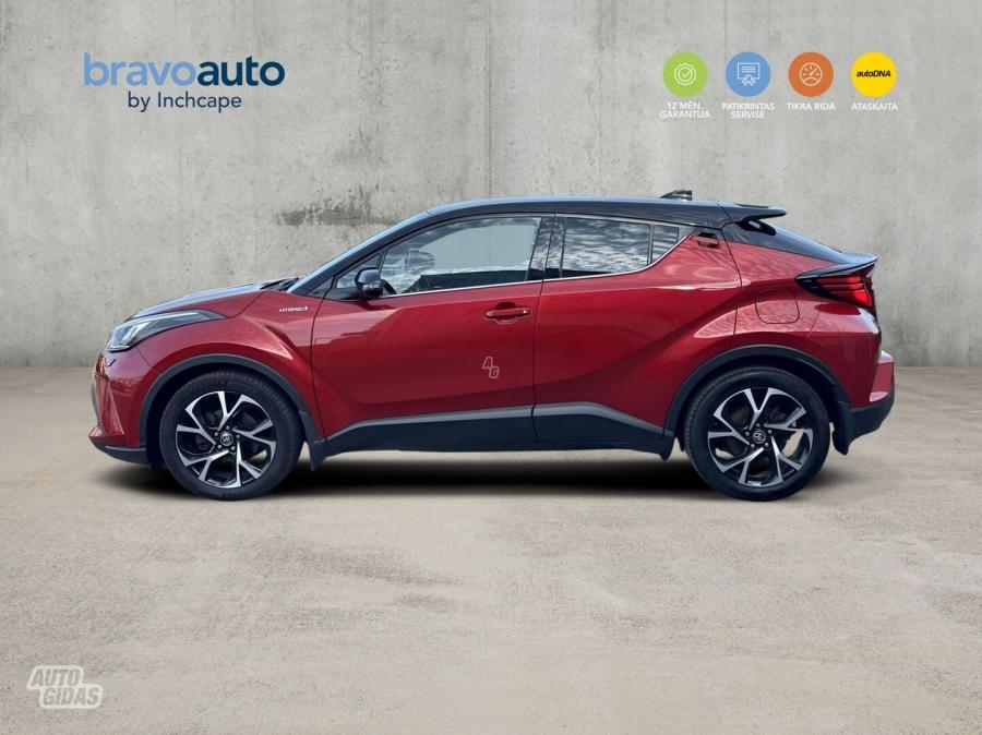 Красный Тойота C-HR 2020 в Каунас, объемом двигателя 1.80 л и пробегом 86 тыс. км за 22471 €, фото 2 на AUTOMOTO.COM.LV