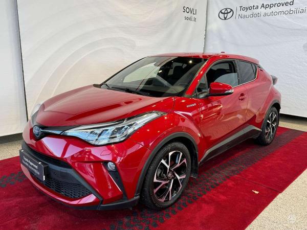 Sarkans Toyota C-HR 2021 Šauļi, ar dzinēja tilpumu 1.80 L un nobraukumu 113 tūkst. km par 21300 €, foto 1 vietnē AUTOMOTO.COM.LV