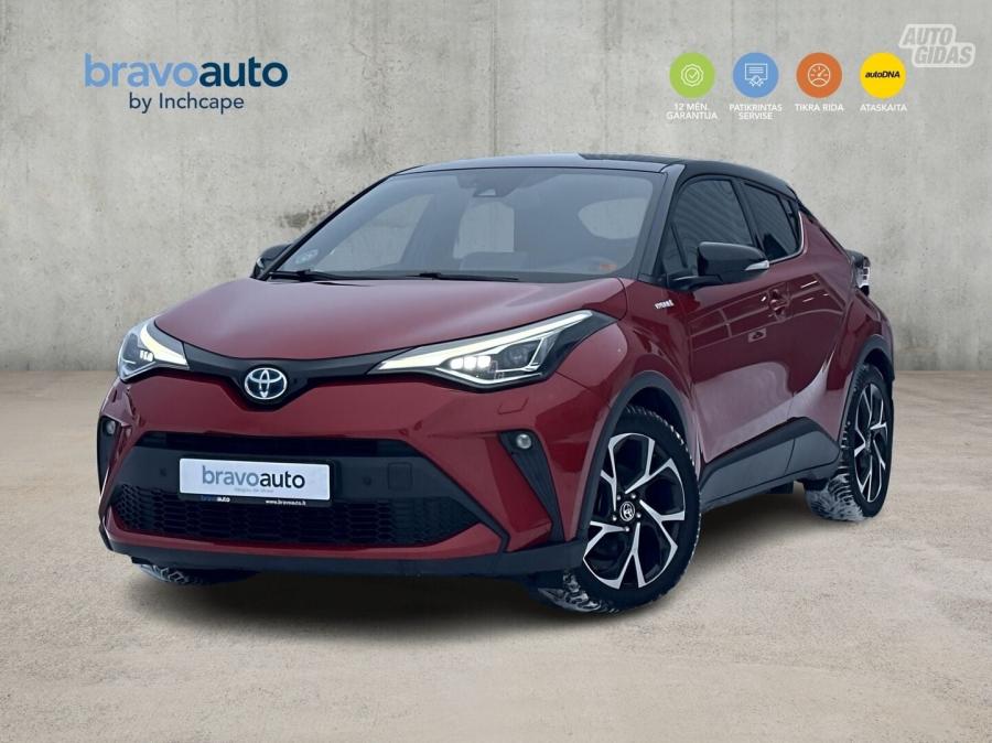 Sarkans Toyota C-HR 2021 Kauņa, ar dzinēja tilpumu 2.00 L un nobraukumu 69 tūkst. km par 23471 €, foto 1 vietnē AUTOMOTO.COM.LV