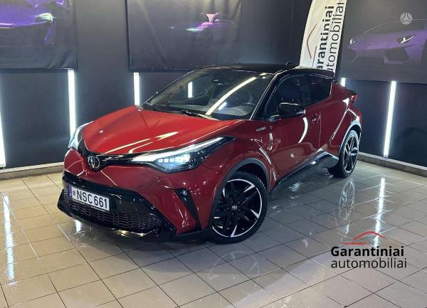 Red Toyota C-HR 2021 in Vilnius, with an engine capacity of 1.80 L and mileage of 145 thousand km for 22450 €, photo 1 on AUTOMOTO.COM.LV
