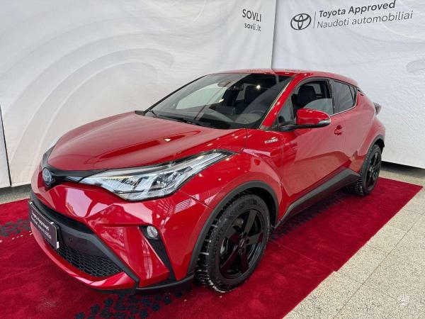 Sarkans Toyota C-HR 2021 Šauļi, ar dzinēja tilpumu 1.80 L un nobraukumu 50 tūkst. km par 20900 €, foto 1 vietnē AUTOMOTO.COM.LV