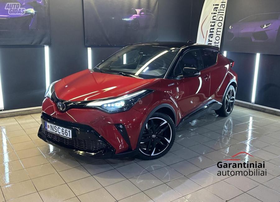 Sarkans Toyota C-HR 2021 Avižieniai, ar dzinēja tilpumu 1.80 L un nobraukumu 145 tūkst. km par 22450 €, foto 1 vietnē AUTOMOTO.COM.LV