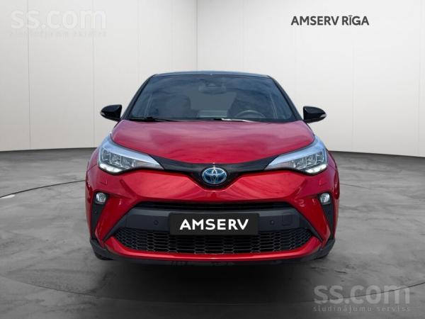 Red Toyota C-HR 2021 in Riga, with an engine capacity of 1.80 L and mileage of 69 thousand km for 20500 €, photo 5 on AUTOMOTO.COM.LV