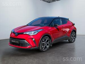 Sarkans Toyota C-HR 2021 Rīga, ar dzinēja tilpumu 1.80 L un nobraukumu 82 tūkst. km par 20920 €, foto  vietnē AUTOMOTO.COM.LV